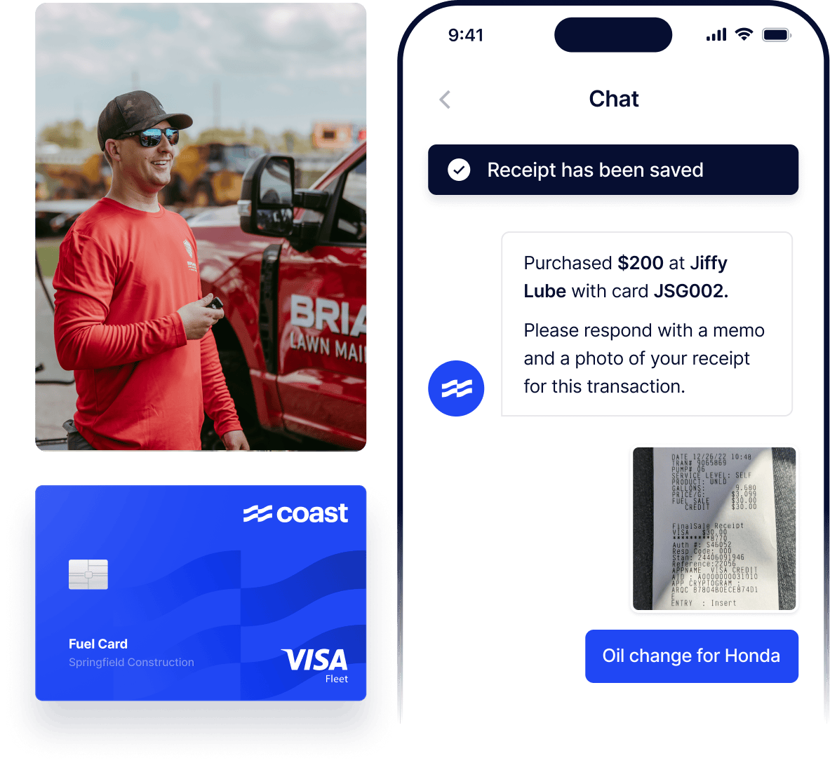 Coast | Fuel, Fleet, and Field Expenses All On One Card