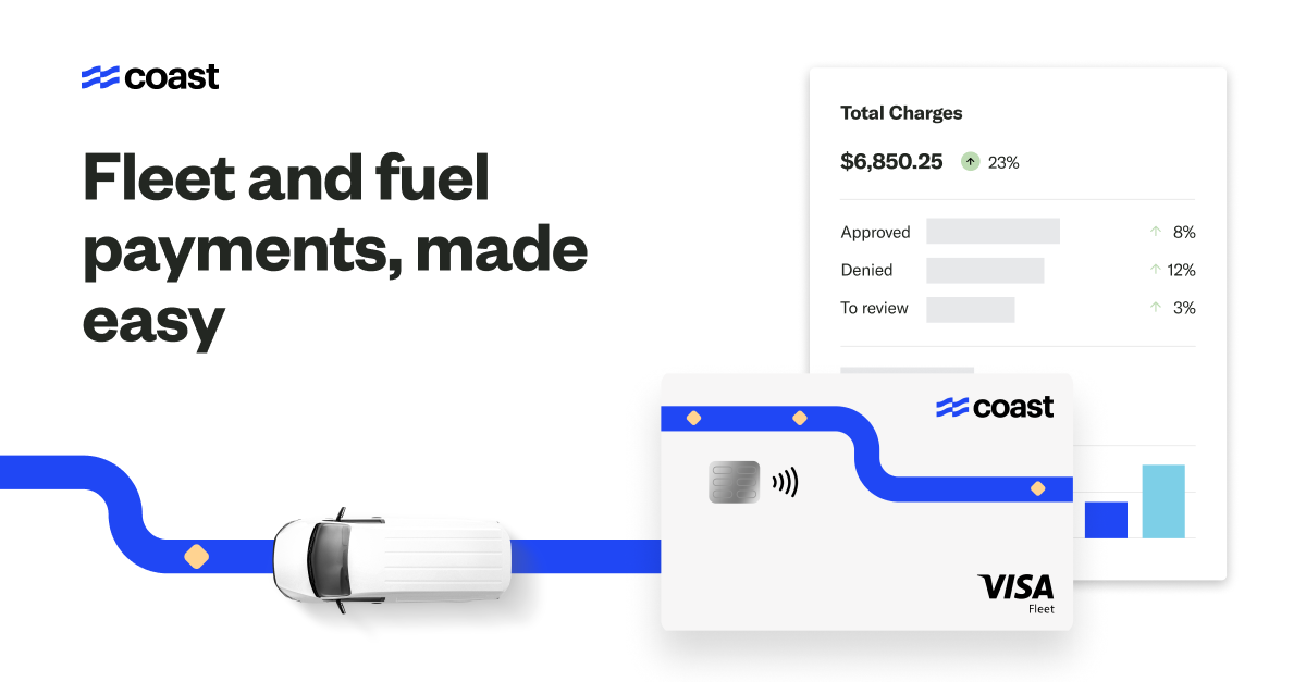 Coast | Fuel And Gas Cards For Large And Commercial Fleets